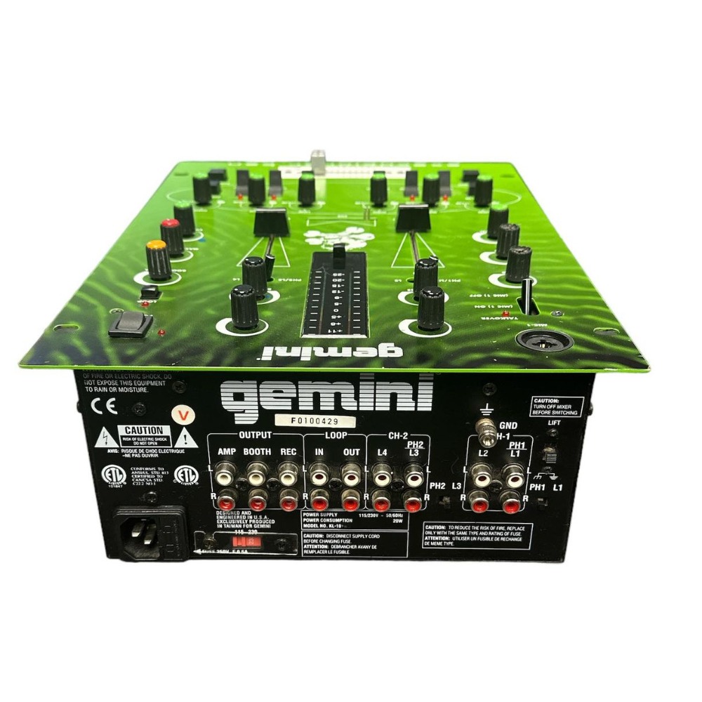 Pre-owned Gemini Executioner 10 Kill 2 Channel DJ mixer - Own4Less